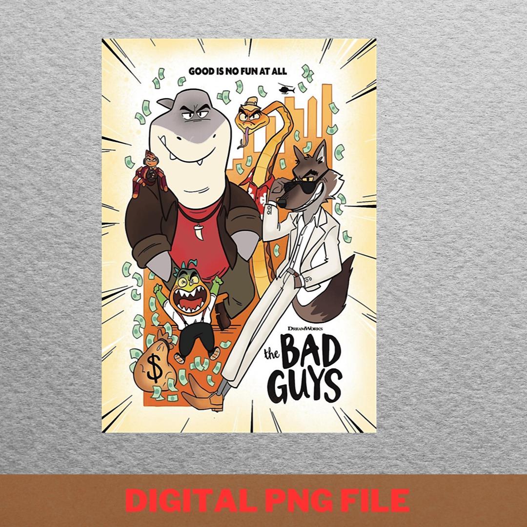 The Bad Guys Trickery PNG, The Bad Guys PNG, Cartoon Animals | Inspire ...