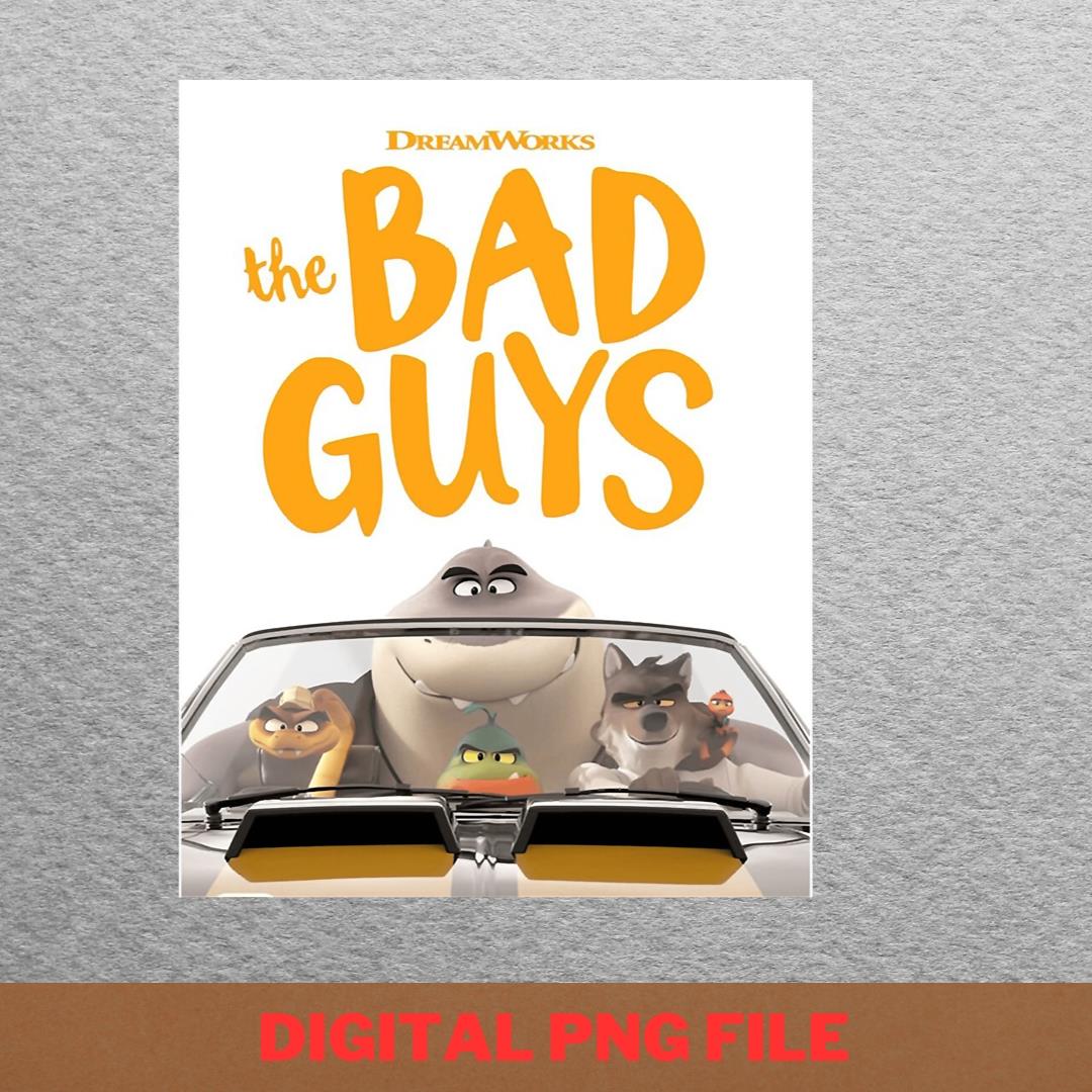 The Bad Guys Destiny PNG, The Bad Guys PNG, Cartoon Animals | Inspire ...