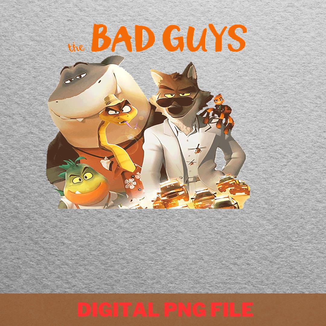 The Bad Guys Compassion PNG, The Bad Guys PNG, Cartoon Anima | Inspire ...