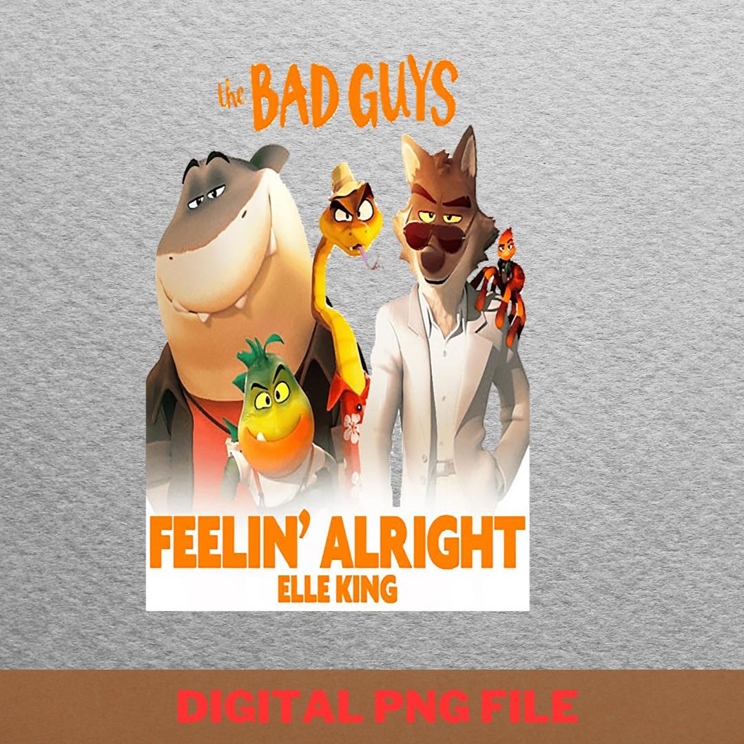 The Bad Guys Horizon PNG, The Bad Guys PNG, Cartoon Animals | Inspire ...