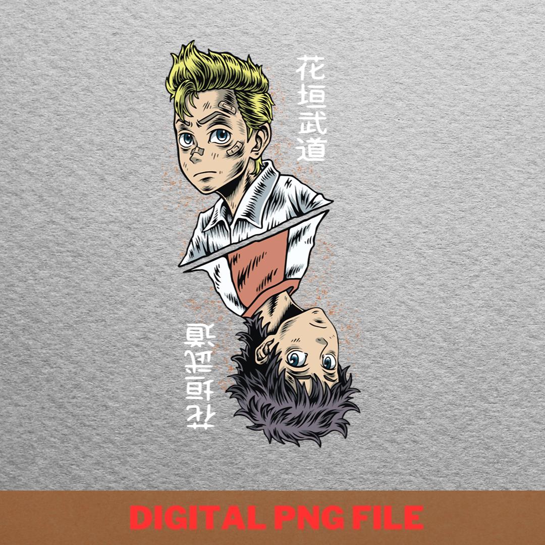 Takemichi Hanagaki Fight PNG, Hanagaki Takemichi PNG, Chibi | Inspire ...