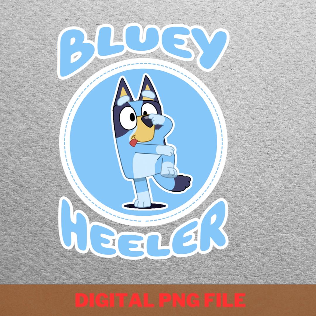 Bluey Colorful World PNG, Bluey PNG, Bluey And Bingo Digital - Inspire ...