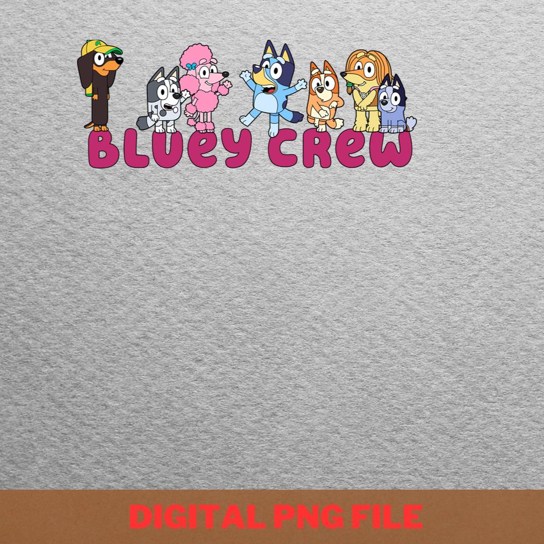 Bluey Tail Wagging Friendship PNG, Bluey PNG, Bluey And Bing - Inspire ...