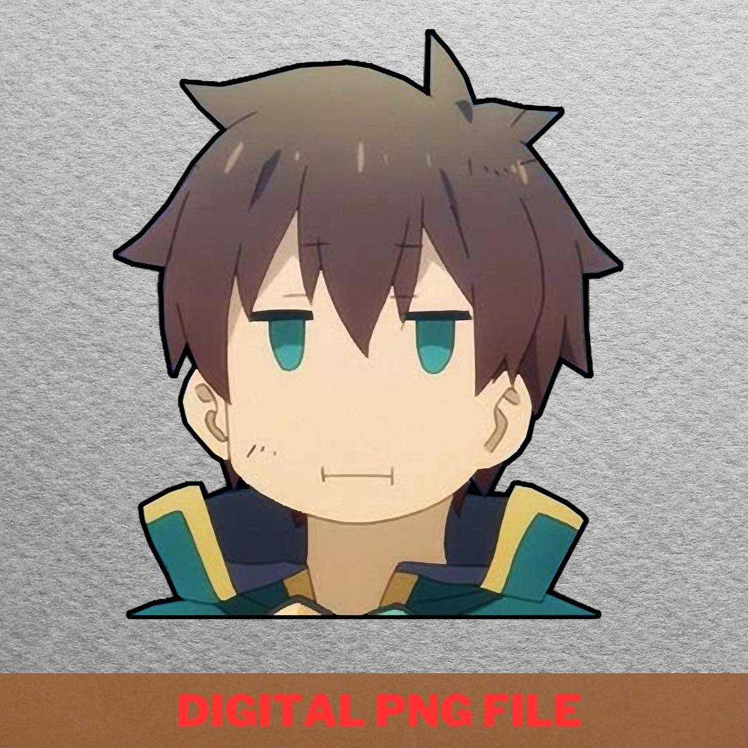 Sato Kazuma Values PNG, Sato Kazuma PNG, Anime Manga Digital | Inspire ...