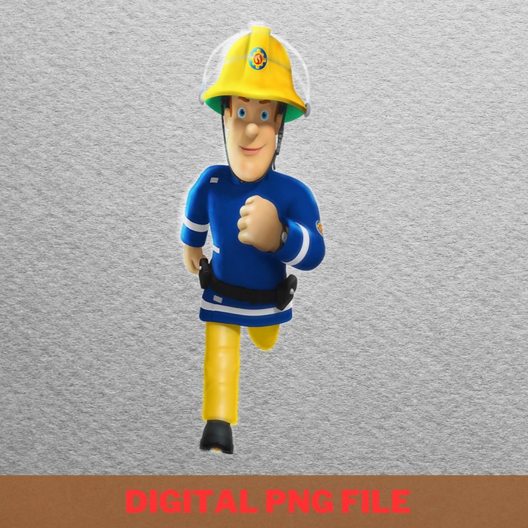 Fireman Sam Action Figures PNG, Fireman Sam PNG, Kids Tv Sho - Inspire ...