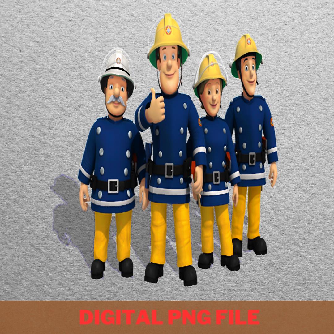 Fireman Sam Animal Saves PNG, Fireman Sam PNG, Kids Tv Show - Inspire ...