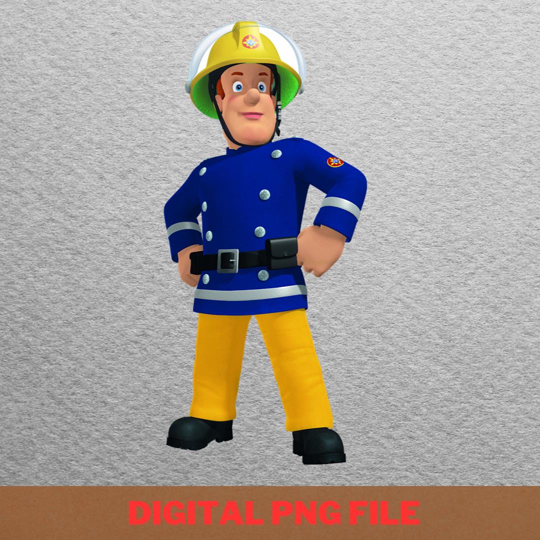Fireman Sam Animated Series PNG, Fireman Sam PNG, Kids Tv Sh | Inspire ...