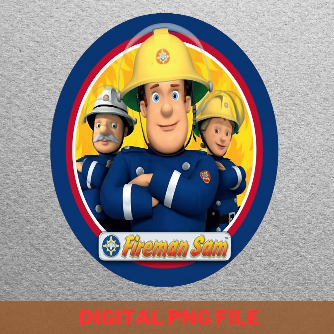 Fireman Sam Brave Heart PNG, Fireman Sam PNG, Kids Tv Show D - Inspire ...