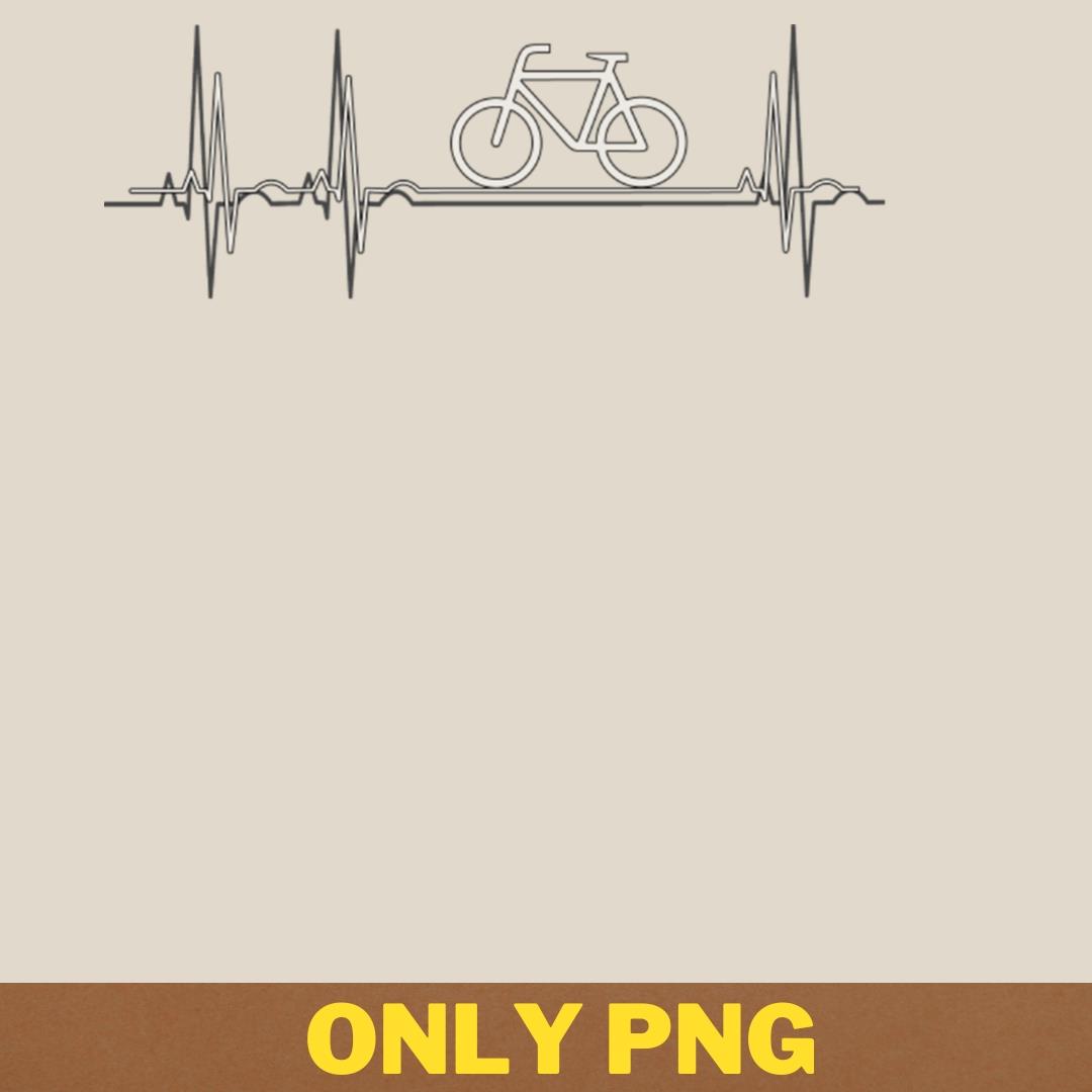 Heartbeat Cycling PNG, Cycling PNG, Rad Racing Digital Png F | Inspire ...