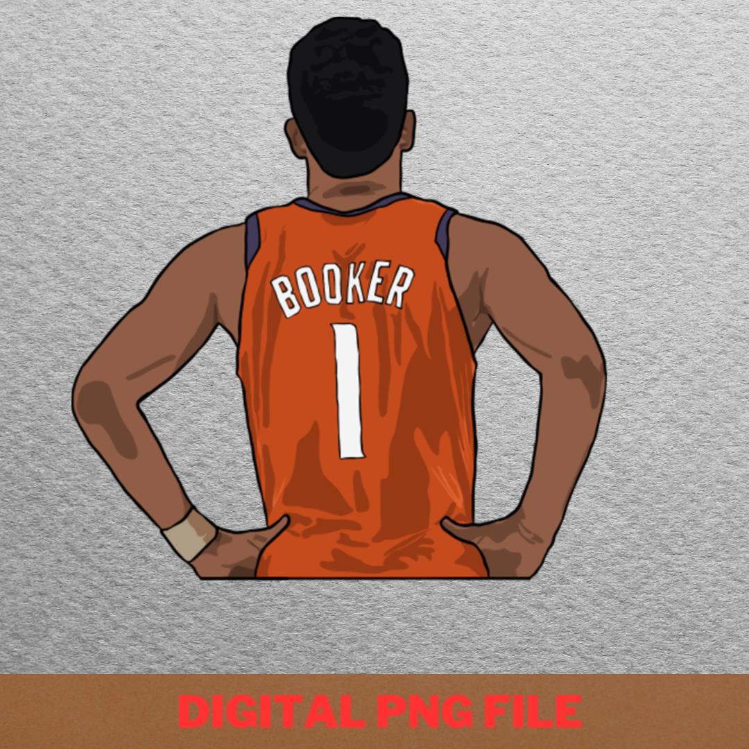 D Book Back-To - Devin Booker Shooter PNG, Devin Booker PNG, | Inspire ...