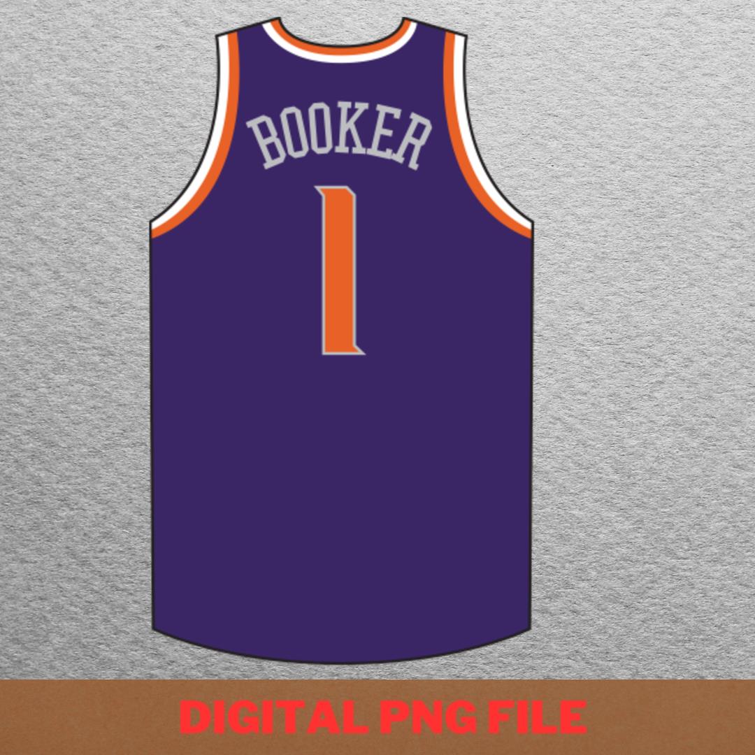 Devin Booker Phoenix Jersey - Devin Booker Speed PNG, Devin | Inspire ...