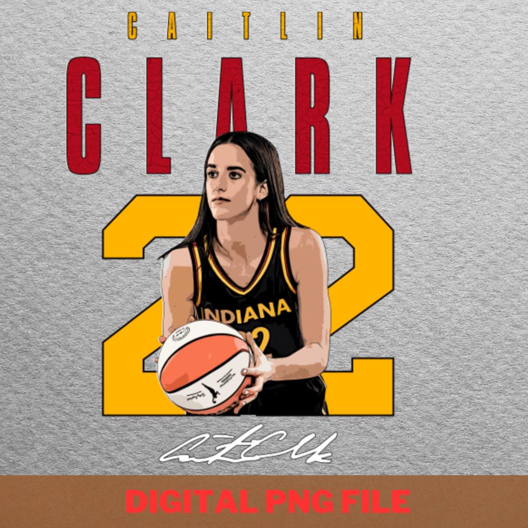 Caitlin Clark Distinctive PNG, Caitlin Clark PNG, Womens Bas | Inspire ...