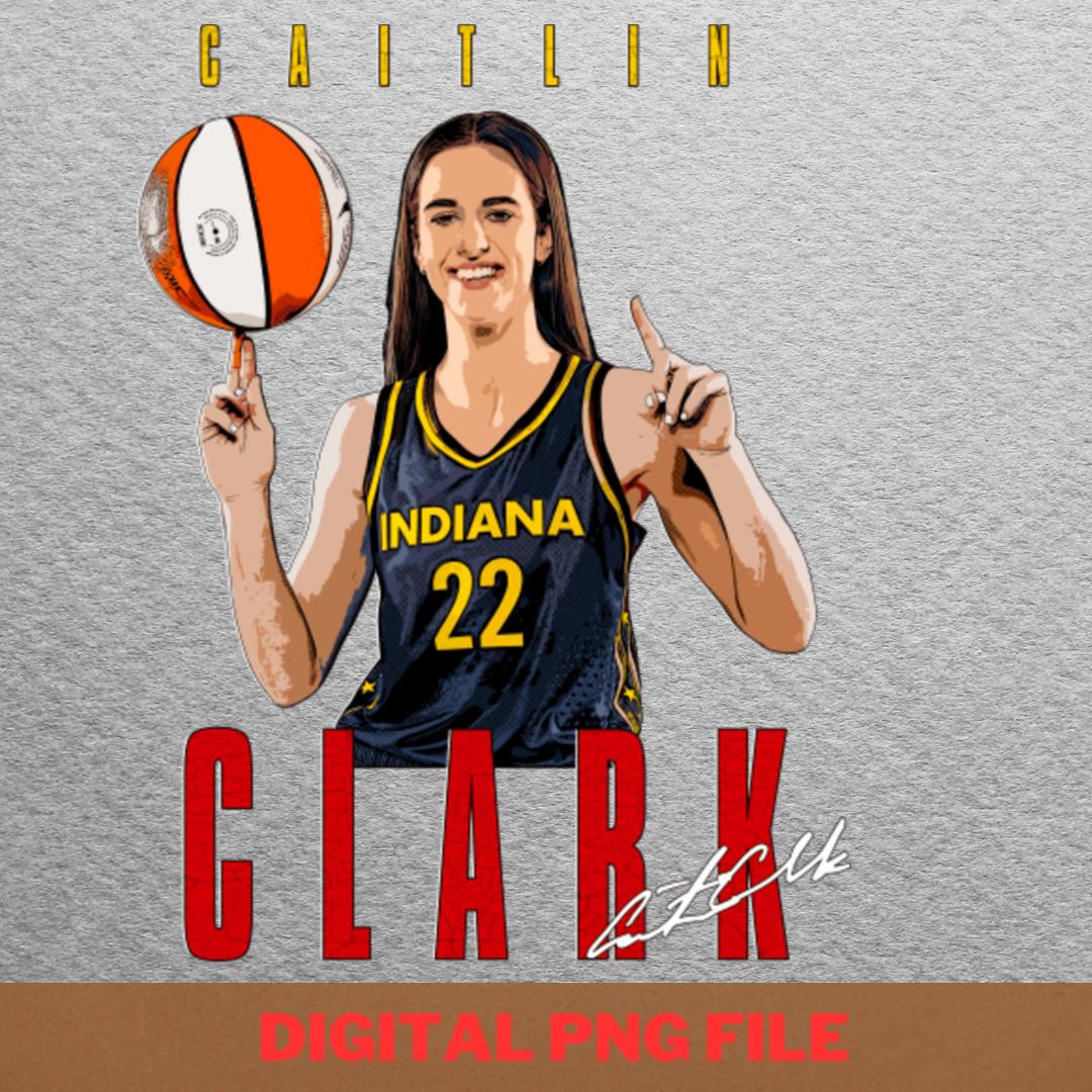 Caitlin Clark Pride PNG, Caitlin Clark PNG, Womens Basketbal | Inspire ...