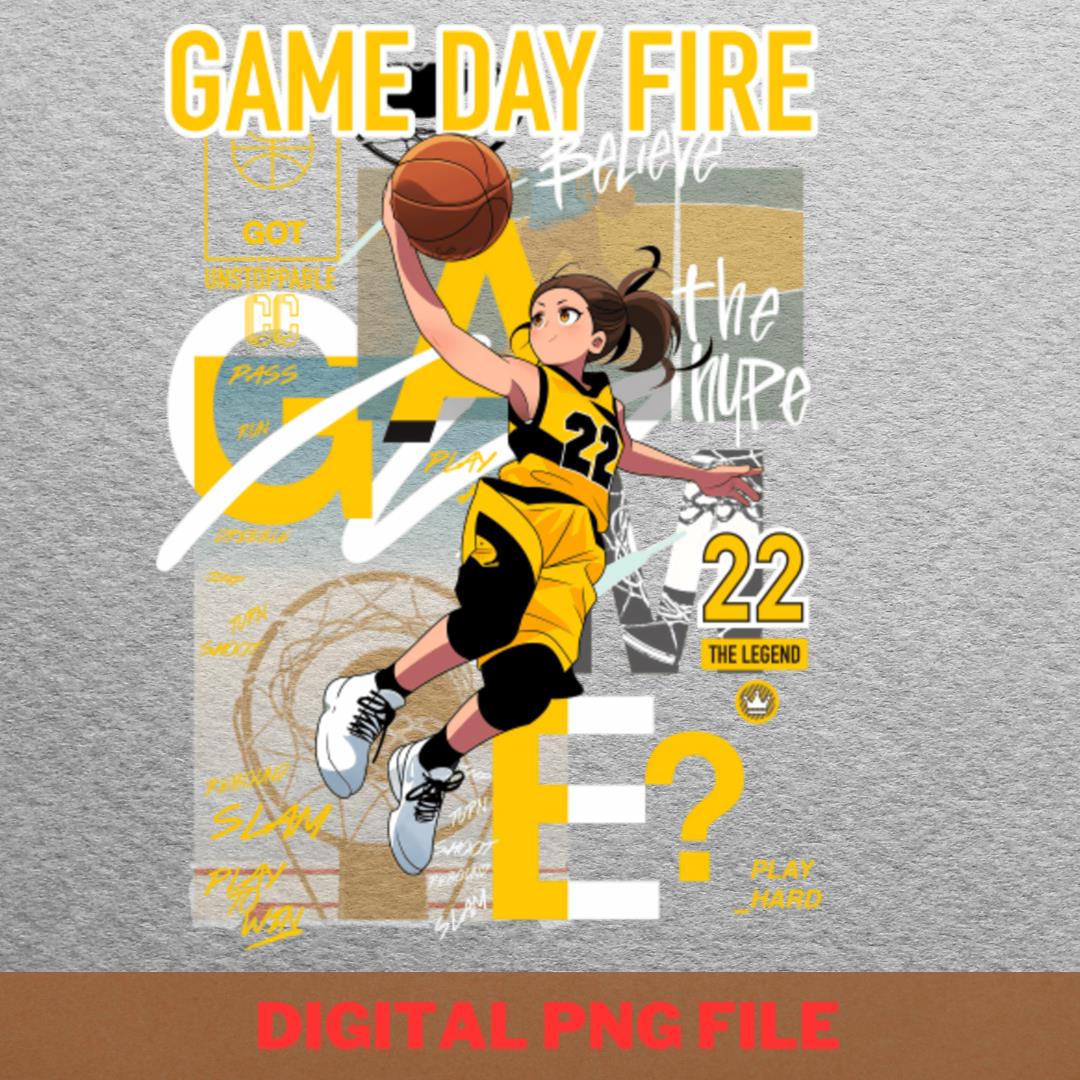Caitlin Clark Rise PNG, Caitlin Clark PNG, Womens Basketball | Inspire ...