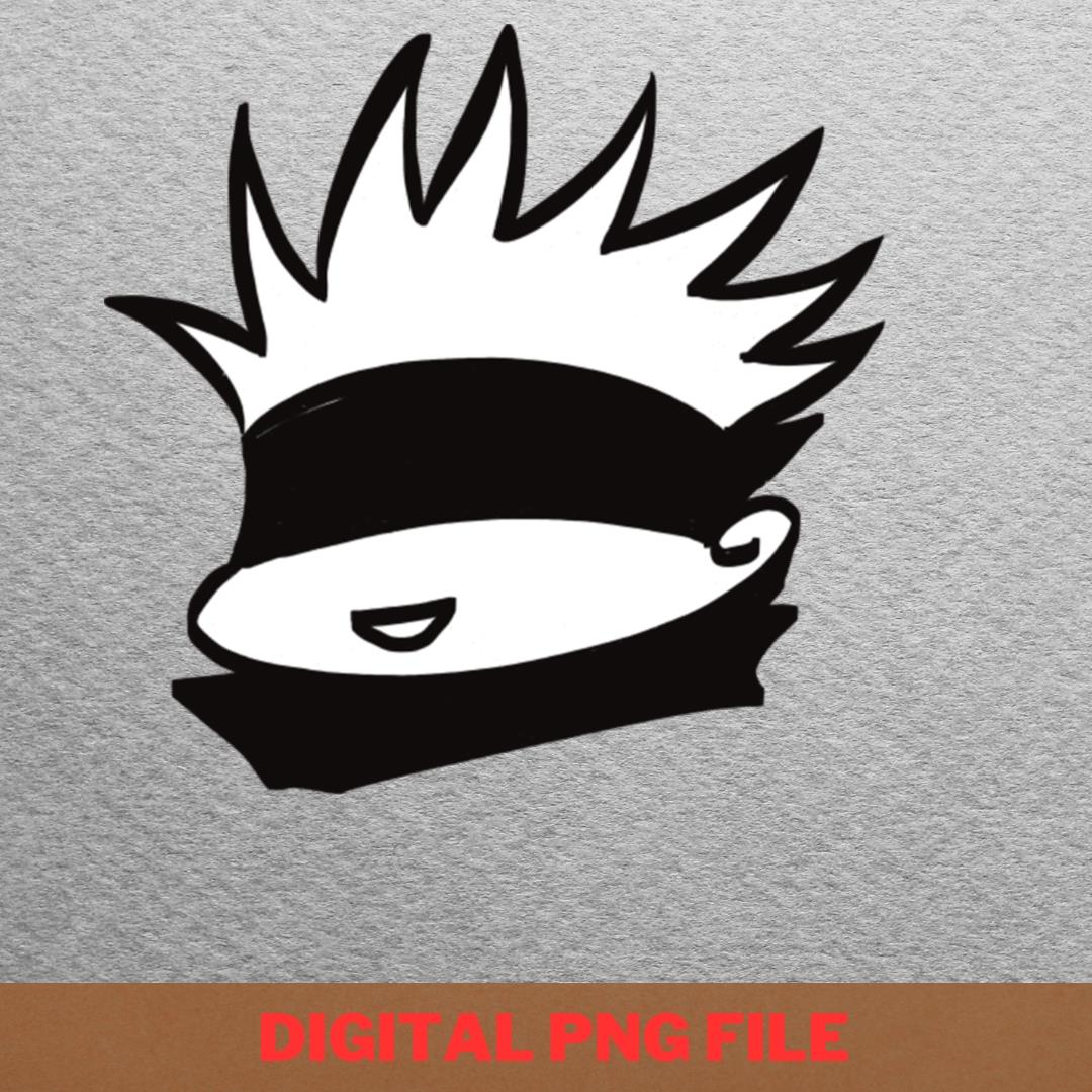 Gojo Jujutsu Kaisen Courage PNG, Jujutsu Kaisen PNG, Gojo Sa | Inspire ...