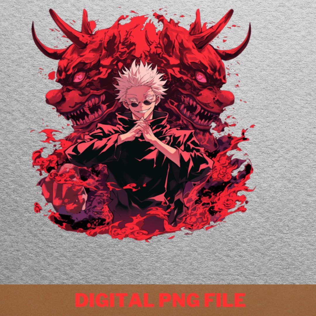 Gojo Jujutsu Kaisen Determination PNG, Jujutsu Kaisen PNG, G | Inspire ...