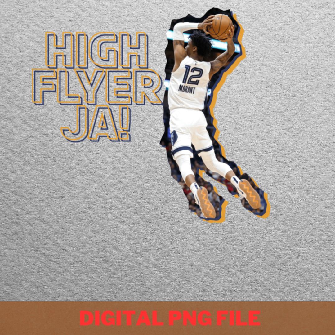 Ja Morant Clutch PNG, Ja Morant PNG, Basketball Player Digit | Inspire ...