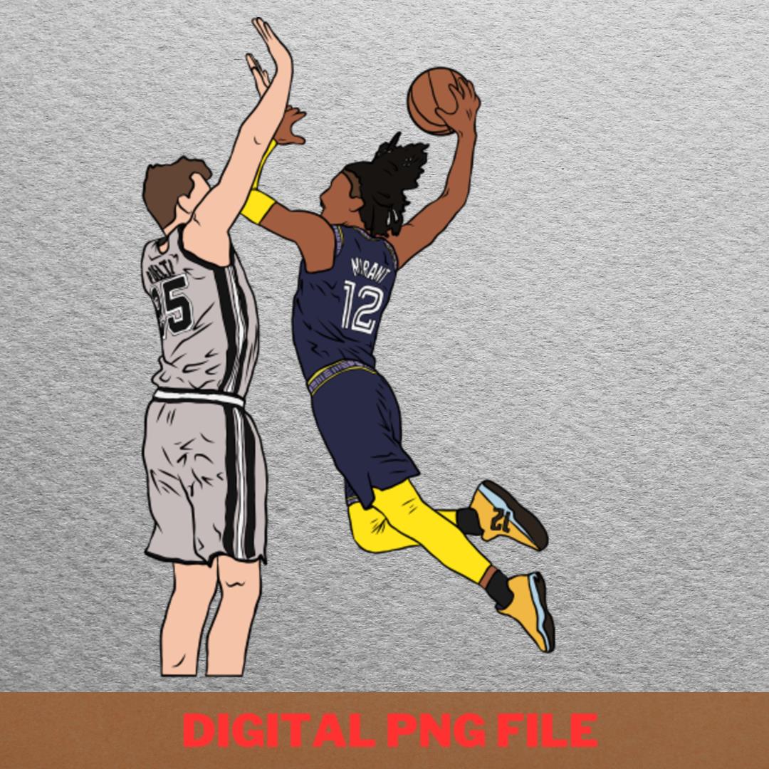 Ja Morant Leader PNG, Ja Morant PNG, Basketball Player Digit | Inspire ...