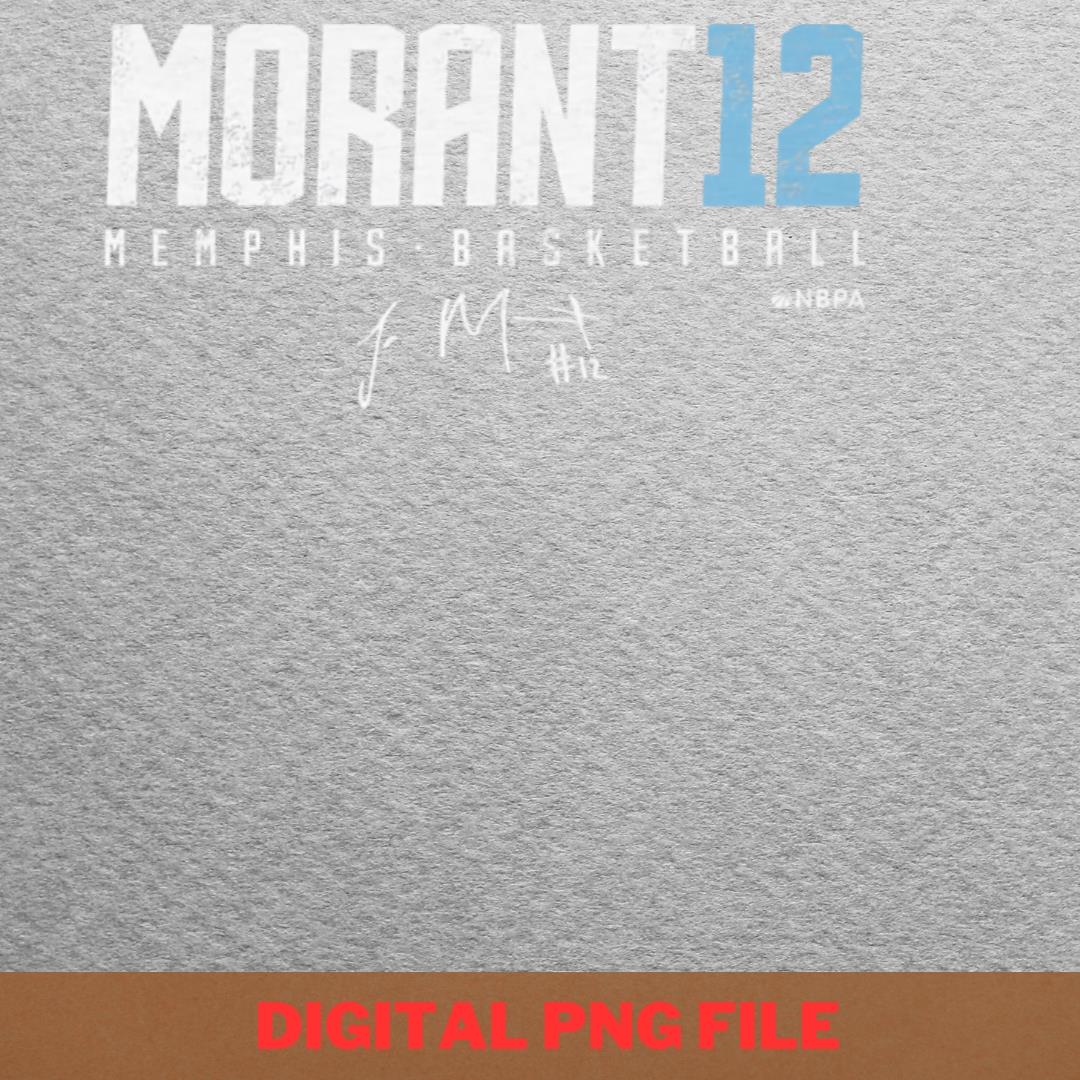 Ja Morant Legend PNG, Ja Morant PNG, Basketball Player Digit | Inspire ...