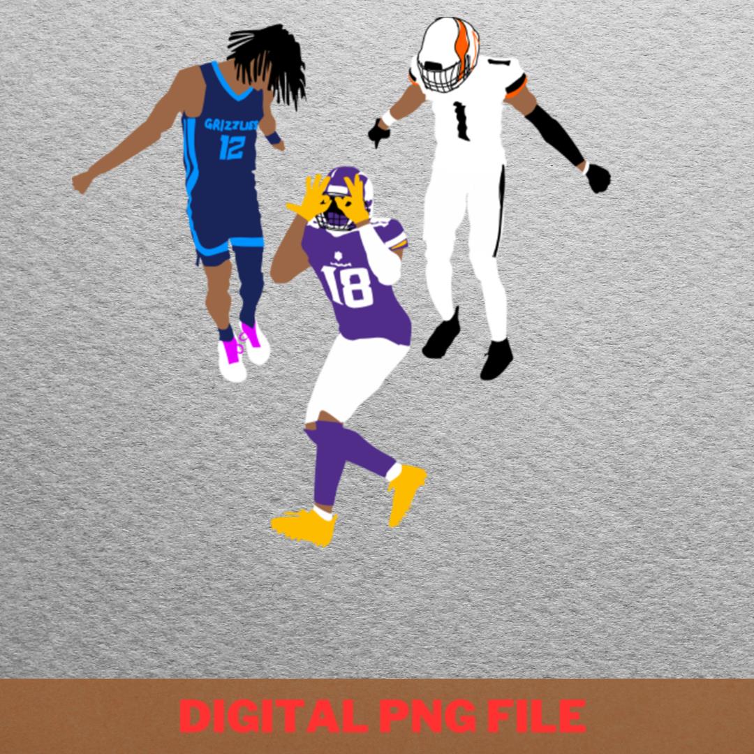 Ja Morant Prodigy PNG, Ja Morant PNG, Basketball Player Digi | Inspire ...
