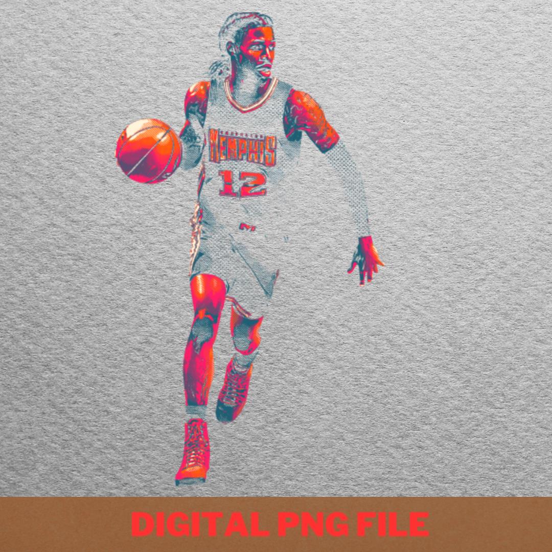 Ja Morant Push PNG, Ja Morant PNG, Basketball Player Digital | Inspire ...