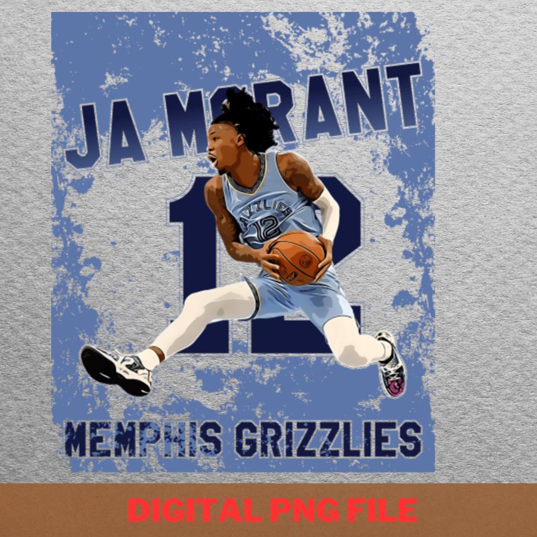 Ja Morant Victory PNG, Ja Morant PNG, Basketball Player Digi | Inspire ...