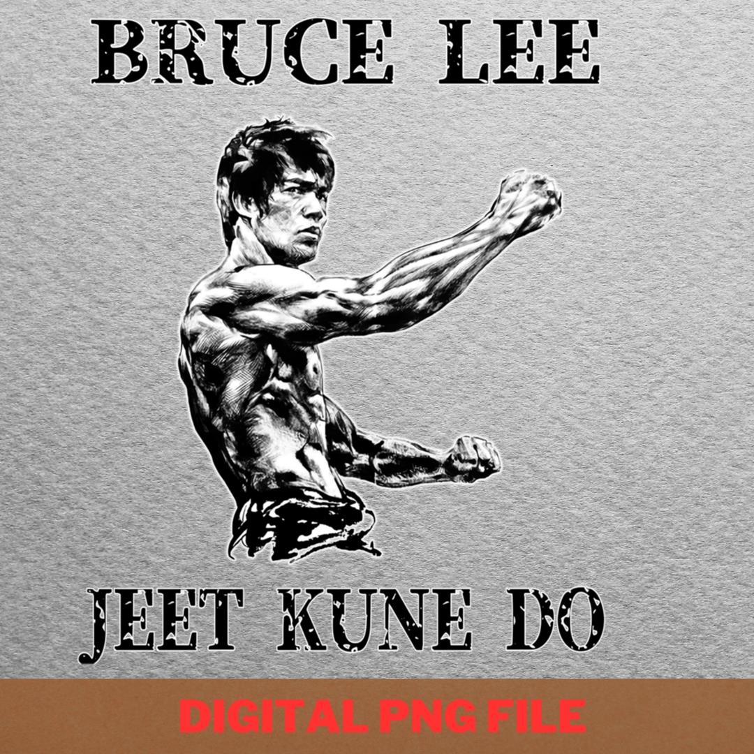 Bruce Lee Endurance PNG, Bruce Lee PNG, Kung Fu Digital Png | Inspire ...