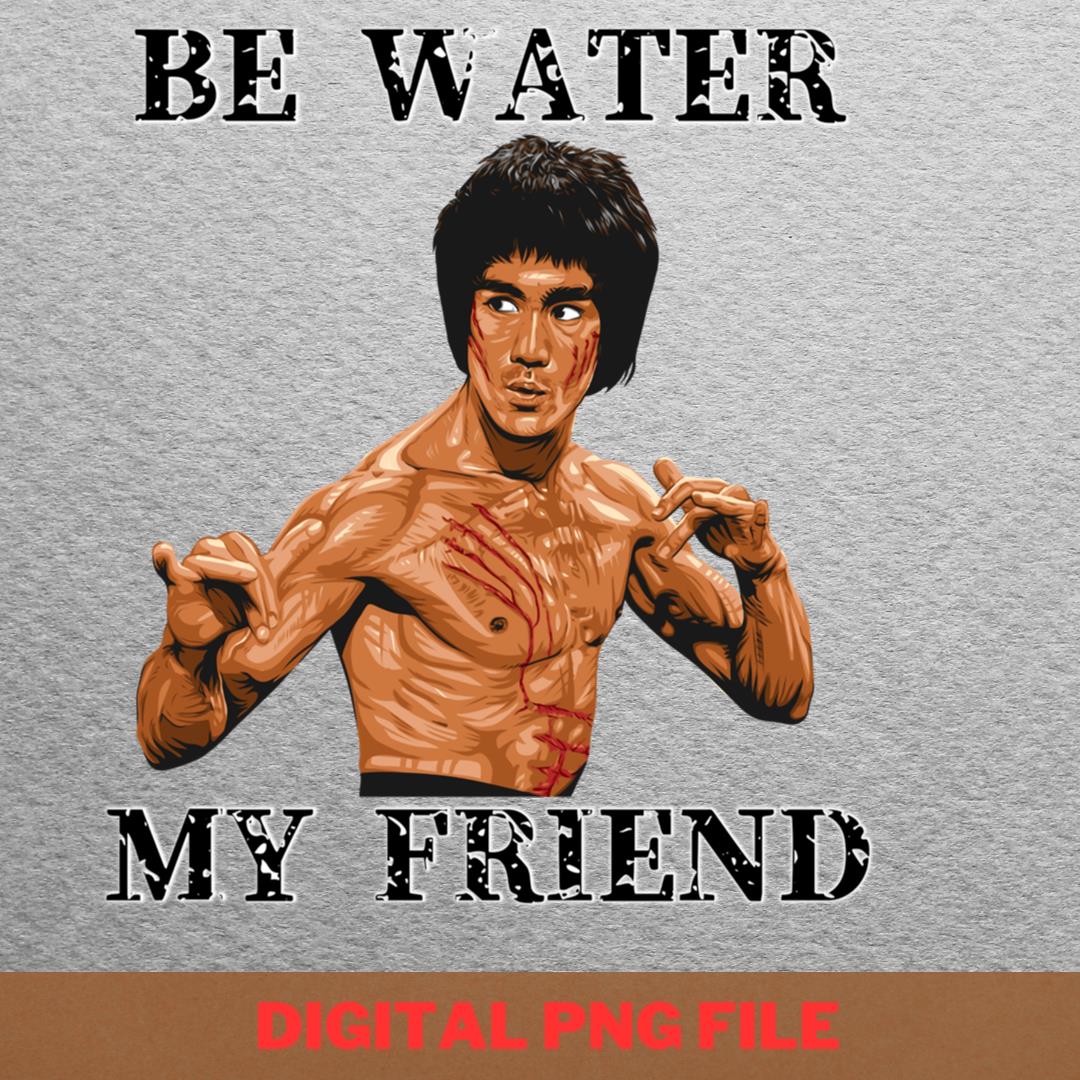 Bruce Lee Movement PNG, Bruce Lee PNG, Kung Fu Digital Png F | Inspire ...