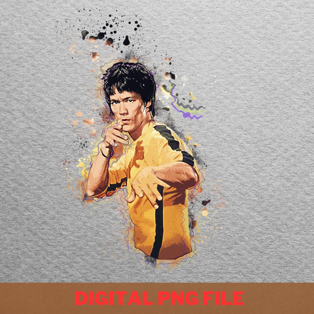 Bruce Lee Triumph PNG, Bruce Lee PNG, Kung Fu Digital Png Fi | Inspire ...