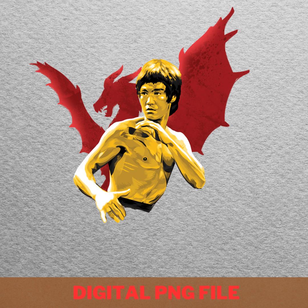 Bruce Lee Vitality PNG, Bruce Lee PNG, Kung Fu Digital Png F | Inspire ...
