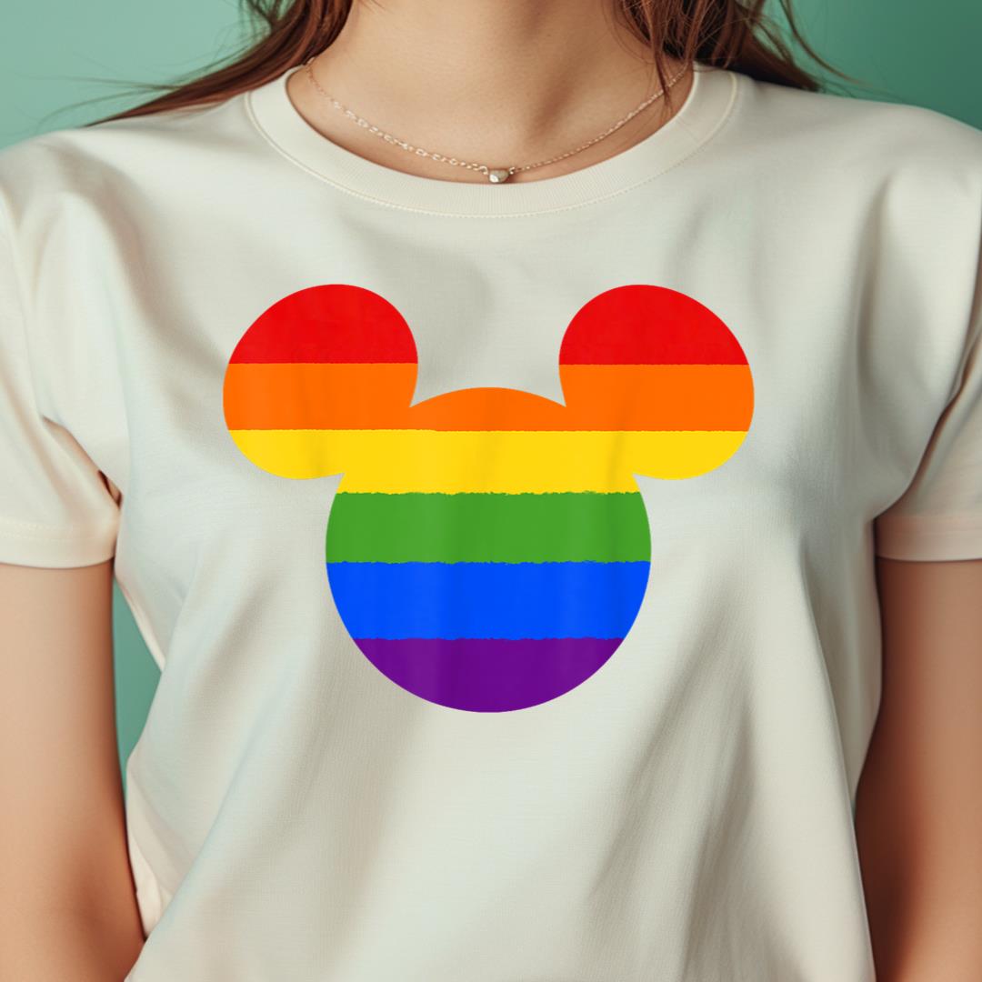 Disney Mickey And Friends Mickey Rainbow Fill PNG, Rainbow F | Inspire Uplift