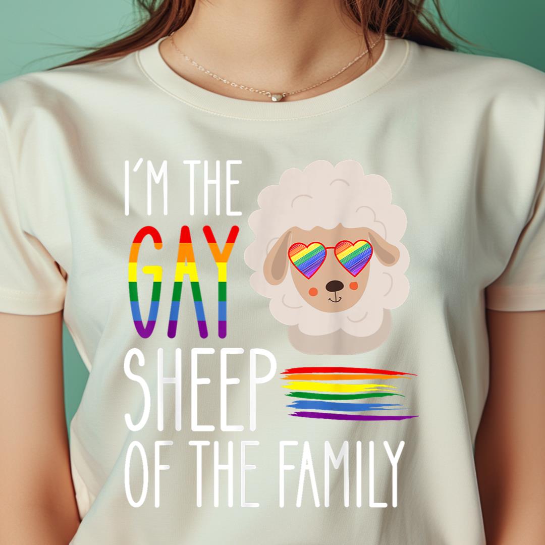 Rainbow Sheep Gay Sheep Of The Family Lgbtq Stuff Lesbian PN | Inspire ...