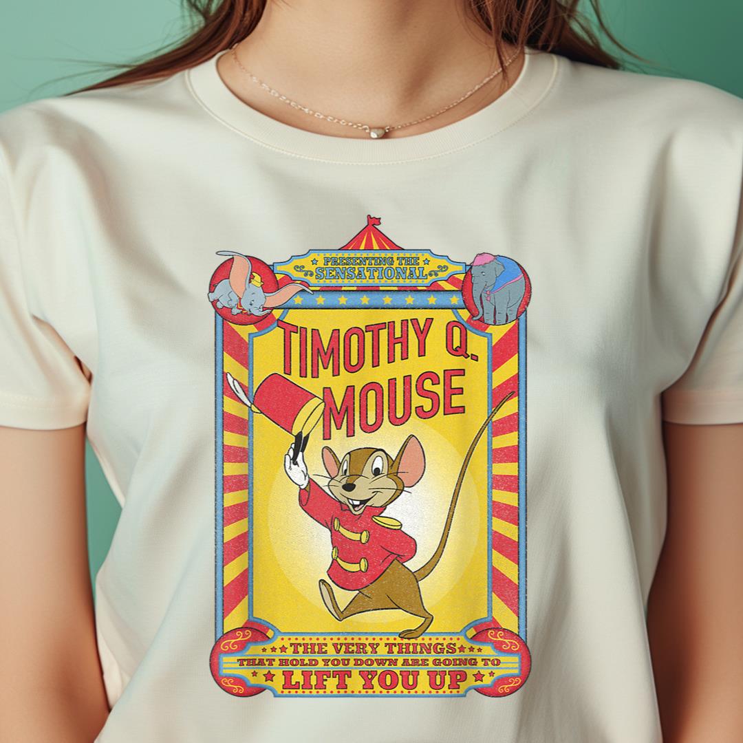 Disney Dumbo Timothy Q. Mouse Poster PNG, Winnie The Pooh PN | Inspire ...