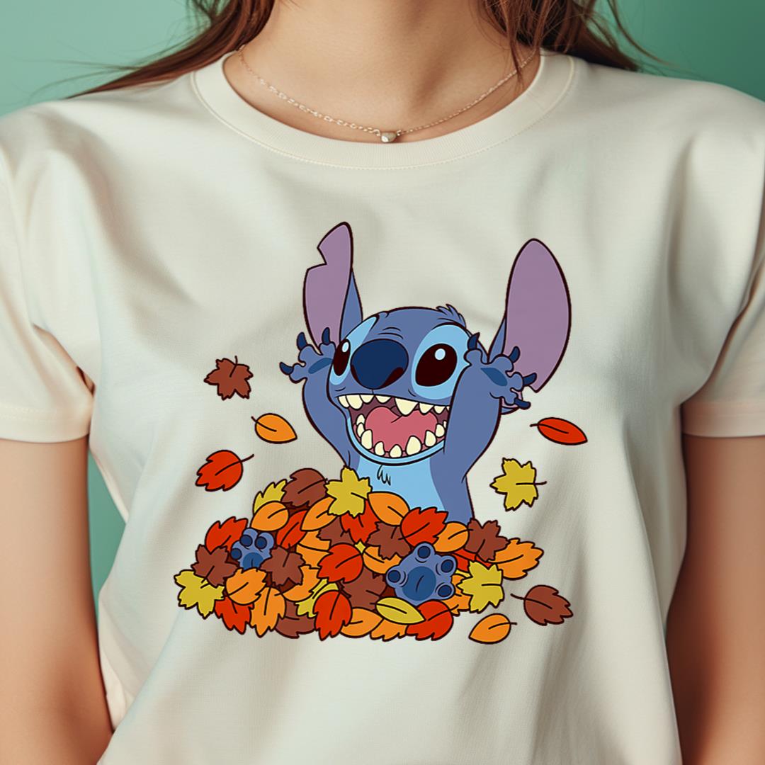 Disney Lilo & Stitch Autumn Leaves Stitch PNG, Winnie The Po - Inspire ...