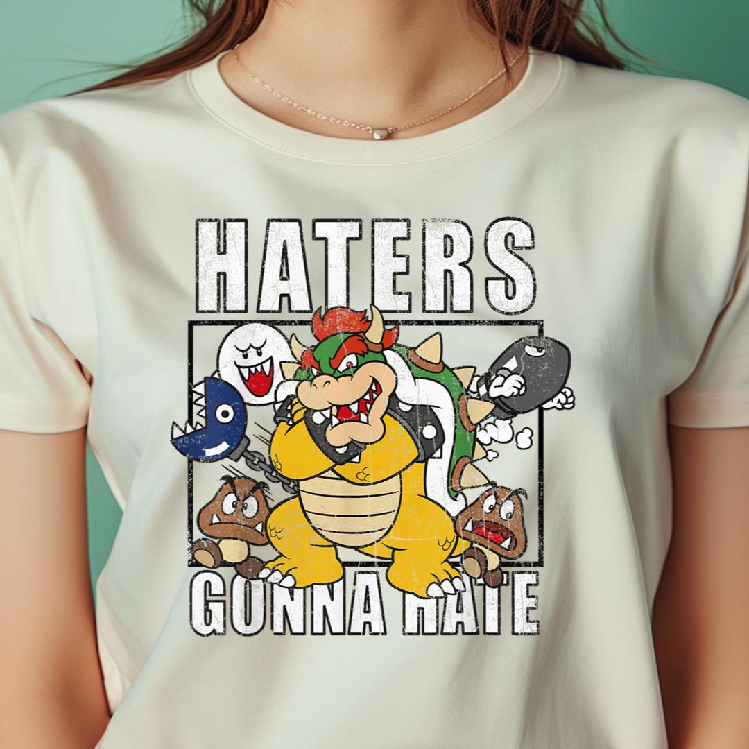 Nintendo Super Mario Enemies Haters Gonna Hate PNG, Super Ma | Inspire ...