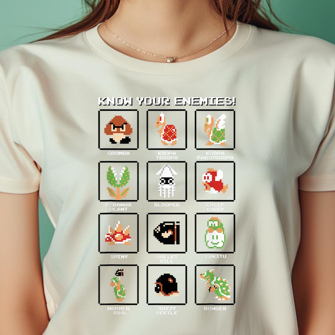 Nintendo Super Mario Know Your Enemies Sprites PNG, Super Ma | Inspire ...