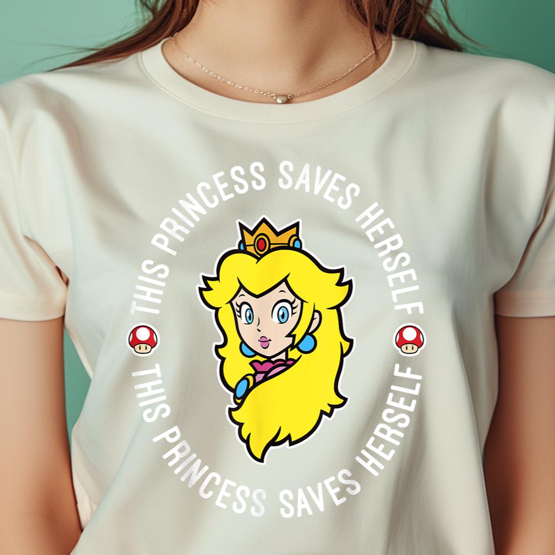 Nintendo Super Mario Princess Peach Saves Herself PNG, Super | Inspire ...