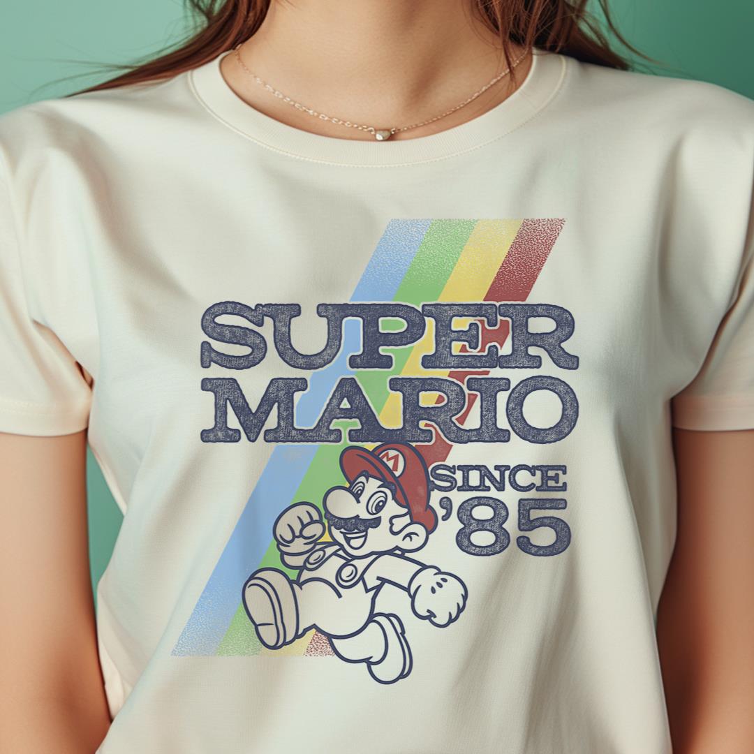 Nintendo Super Mario Retro Rainbow 85 PNG, Super Mario PNG, - Inspire ...