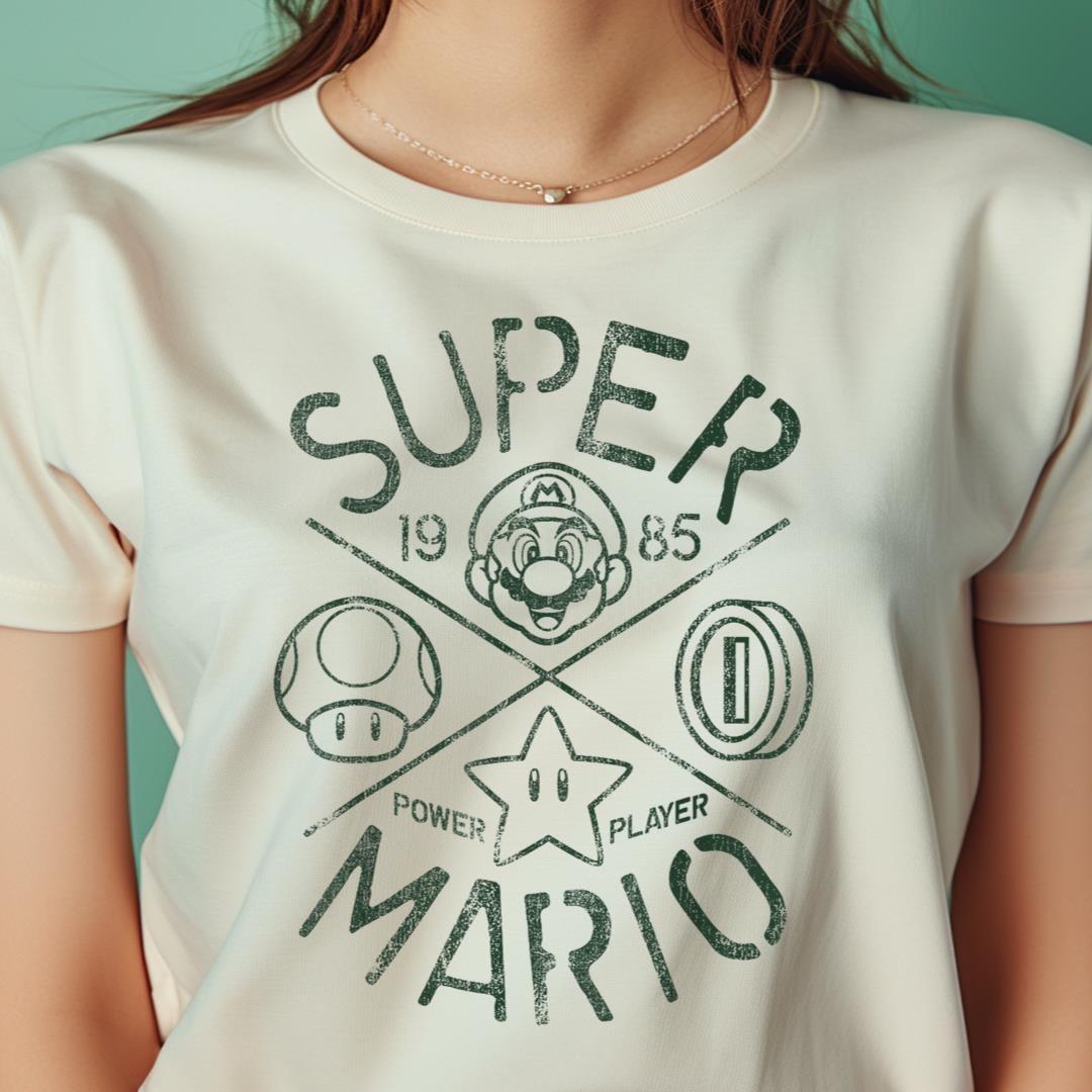 Nintendo Super Mario Crest 1985 PNG, Super Mario PNG, Mario | Inspire ...