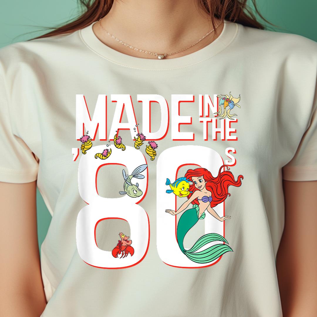 Disney The Little Mermaid Ariel Made In The 80'S PNG, The Li - Inspire ...