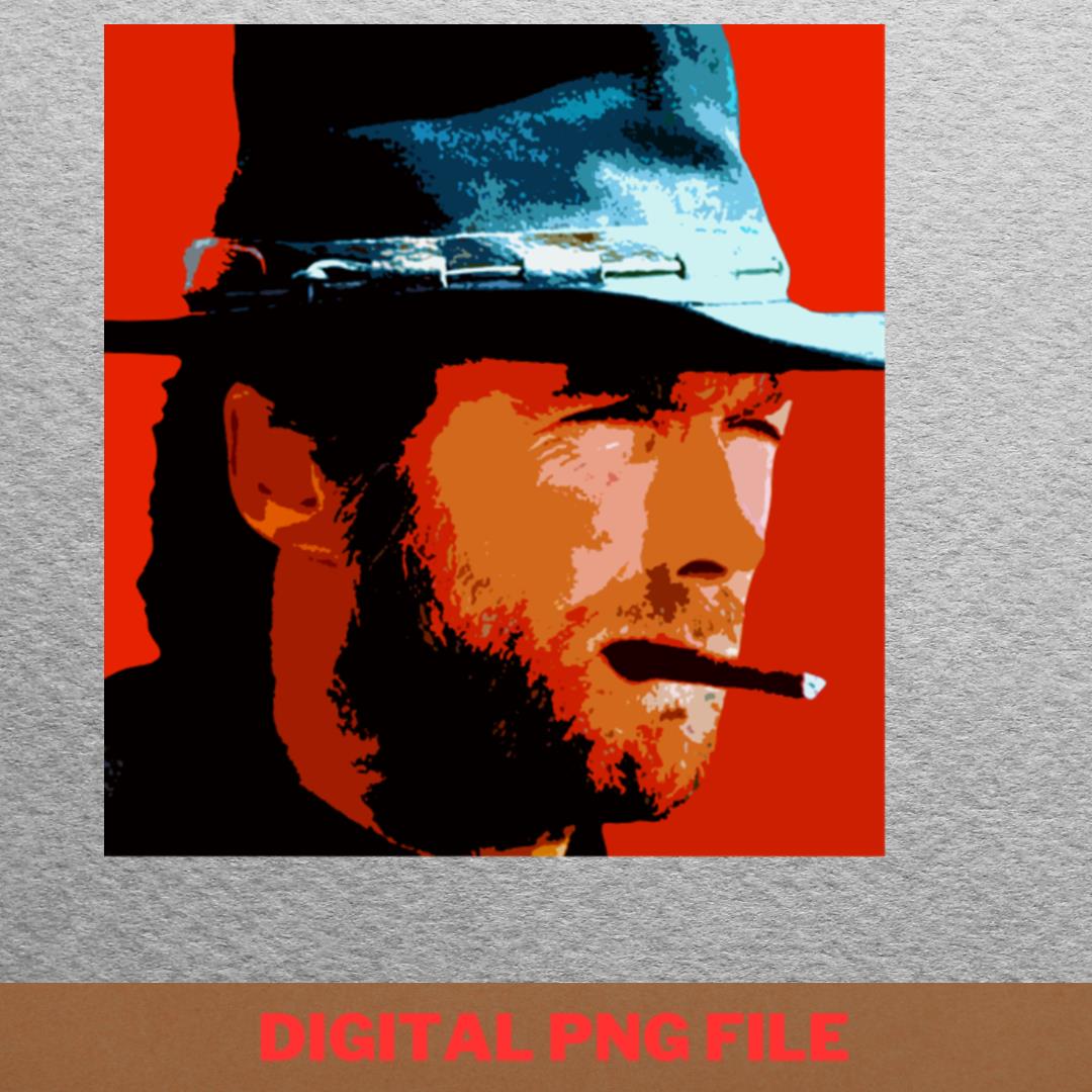 Clint Eastwood Enigmatic Allure PNG, Clint Eastwood PNG, Cow | Inspire ...