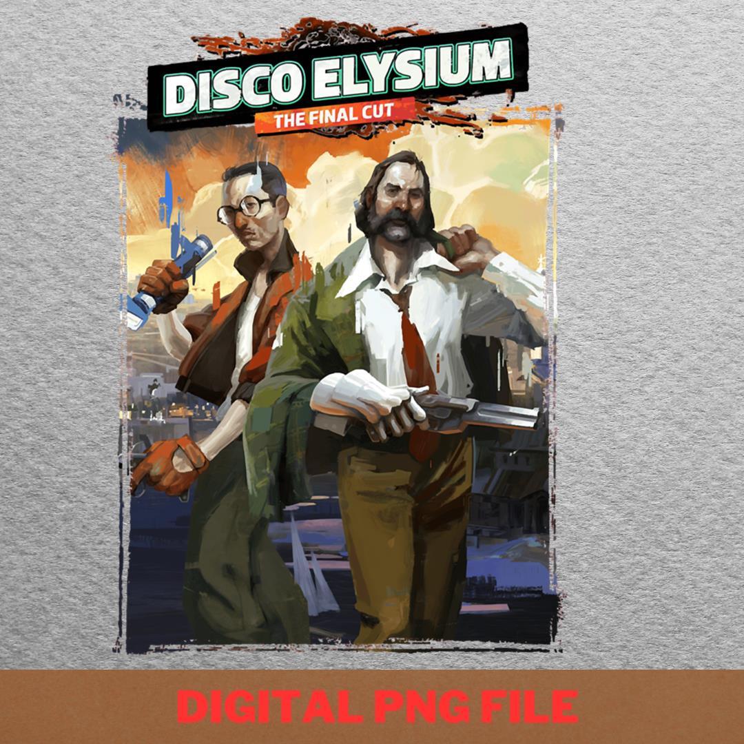 Disco Elysium Dreamlike Worlds PNG, Disco Elysium PNG, Kim K | Inspire ...
