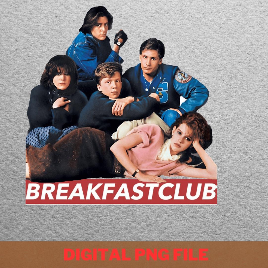 The Breakfast Club 80S PNG, Breakfast Club PNG, John Hughes | Inspire ...