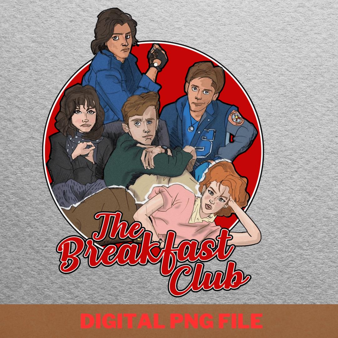 The Breakfast Club Victors PNG, Breakfast Club PNG, John Hug | Inspire ...