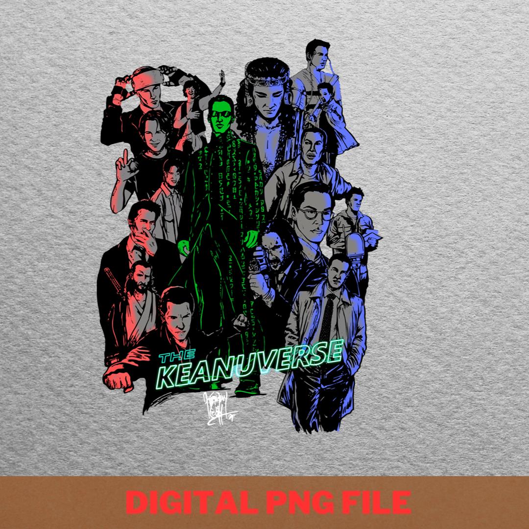 Keanu Reeves Hides PNG, Keanu Reeves PNG, The Matrix Digital - Inspire ...