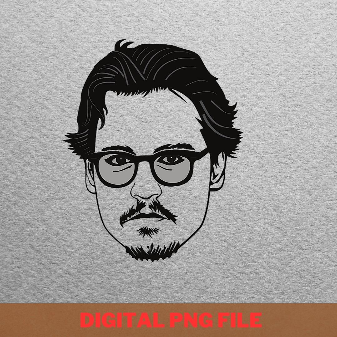 Johnny Depp Cannes PNG PNG, Johnny Depp PNG, Jack Sparrow Di | Inspire ...