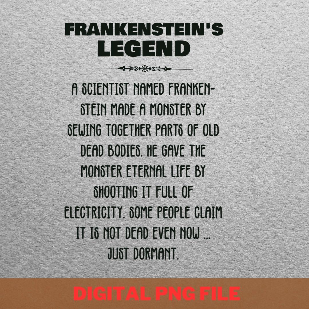 Frankenstein Electrifying Awakening PNG, Frankenstein PNG | Inspire Uplift