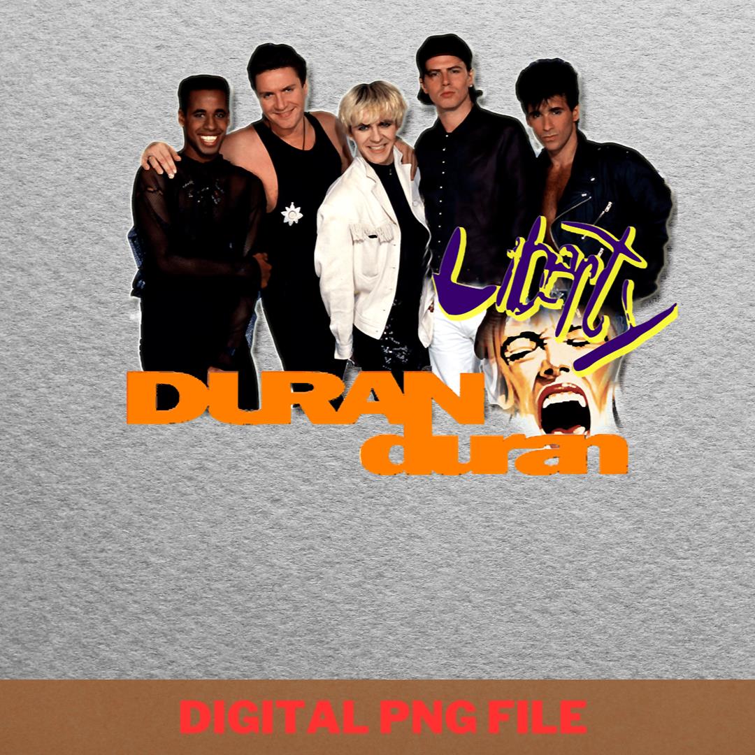 Duran Duran Liberty 1990 Essential PNG, Duran Duran PNG, New - Inspire ...