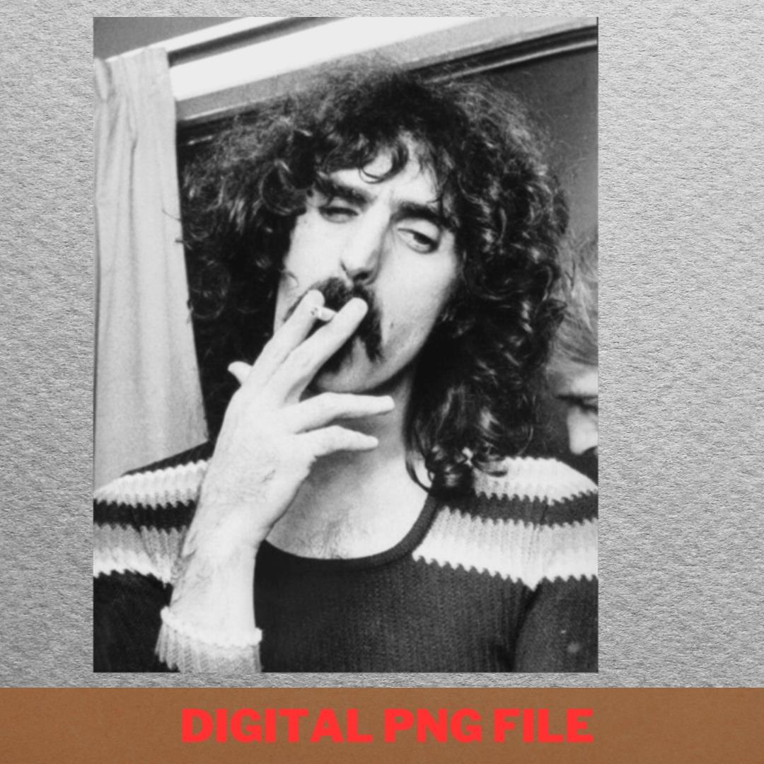 Frank Zappa Trailblazer PNG, Frank Zappa PNG, 70s Style Digi | Inspire ...