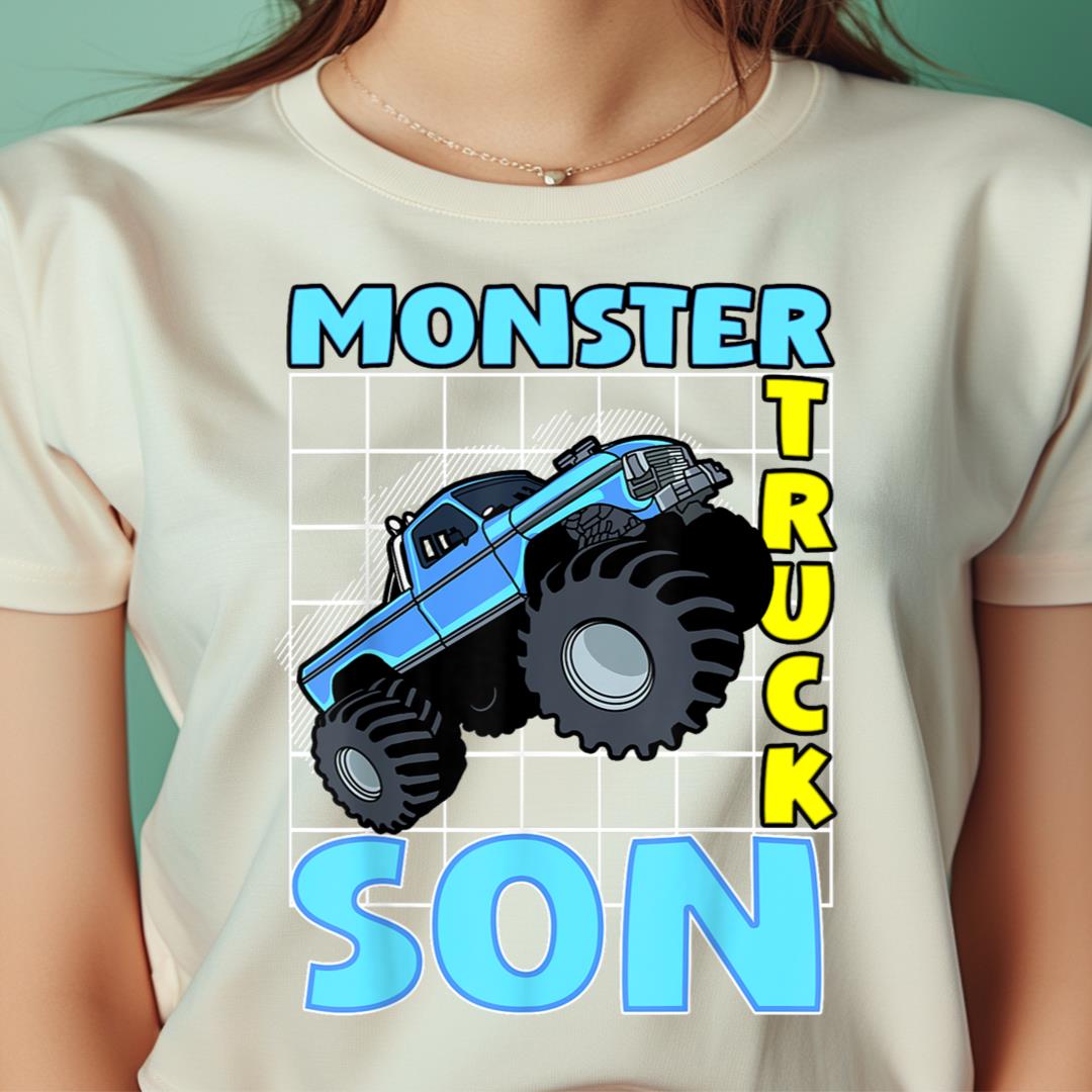 Monster Truck Son Monster Truck Family Fans PNG, Monsters In | Inspire ...